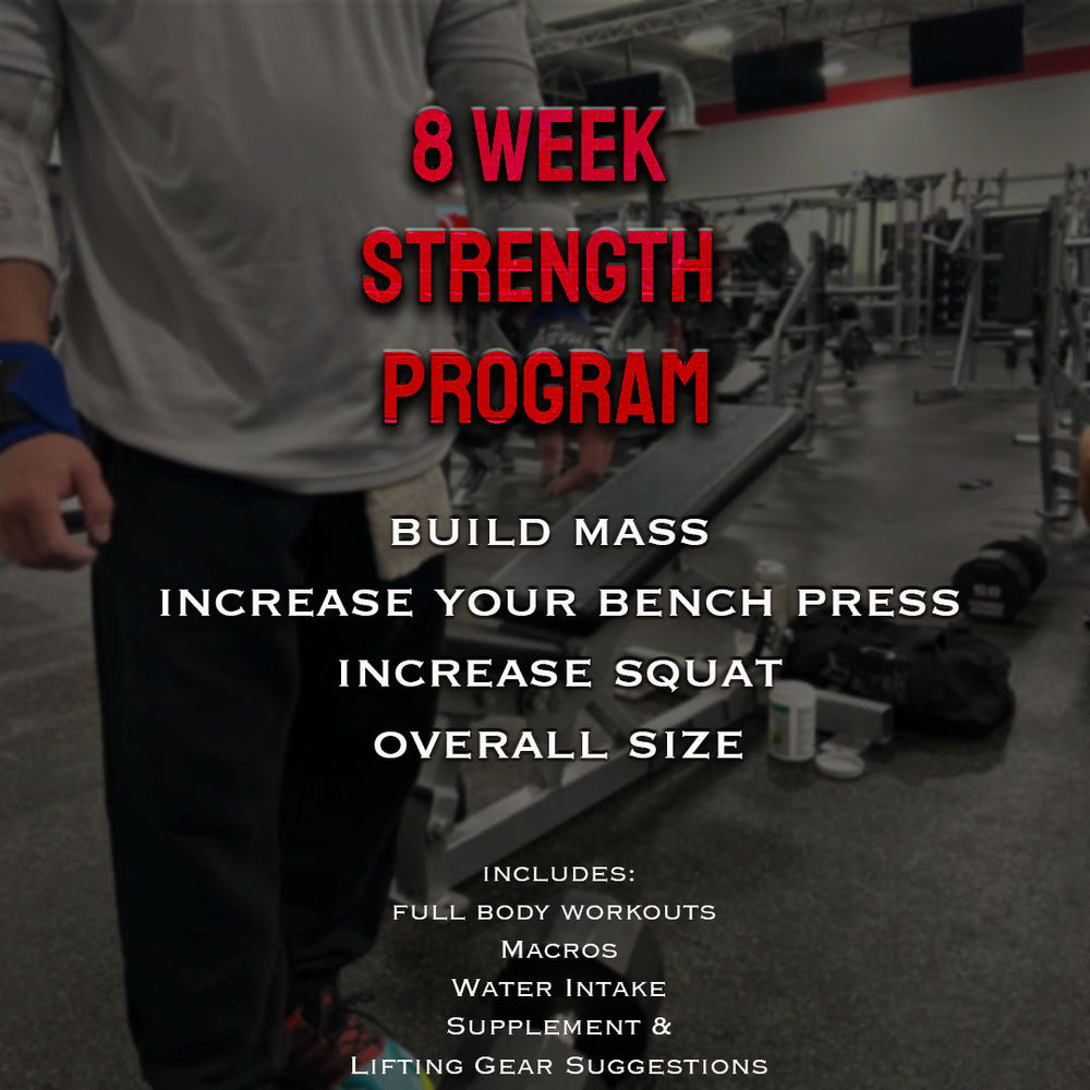 8 Week Full Body-Weightlifting Strength Program